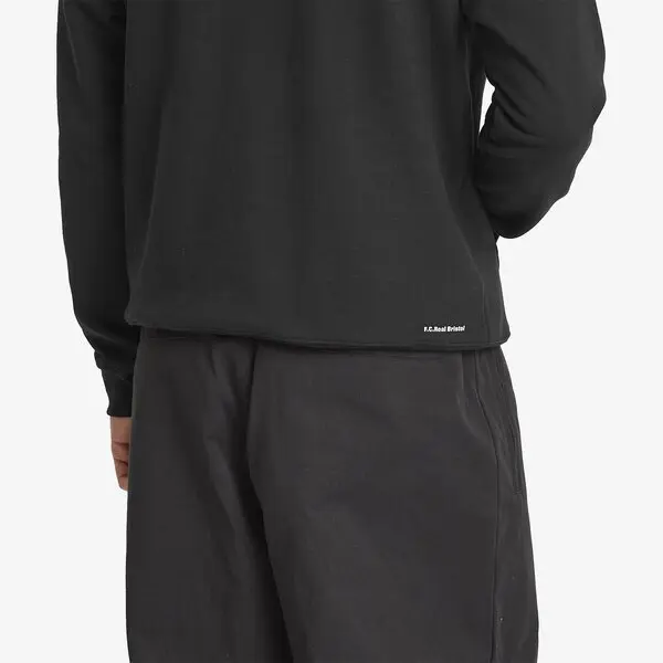 F.C. REAL BRISTOL Effect Line Logo Team Hoodie