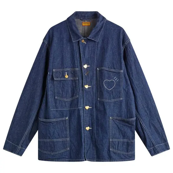 HUMAN MADE Denim Coverall Jacket - Indigo