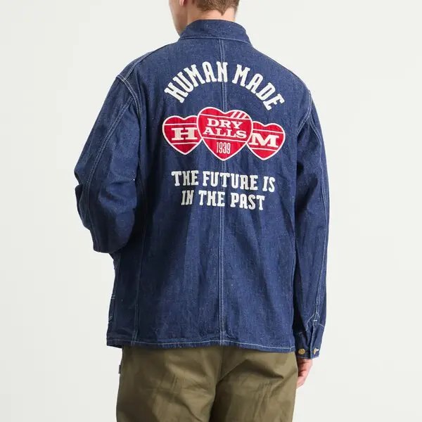 HUMAN MADE Denim Coverall Jacket