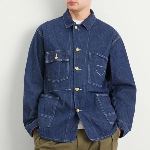 HUMAN MADE Denim Coverall Jacket