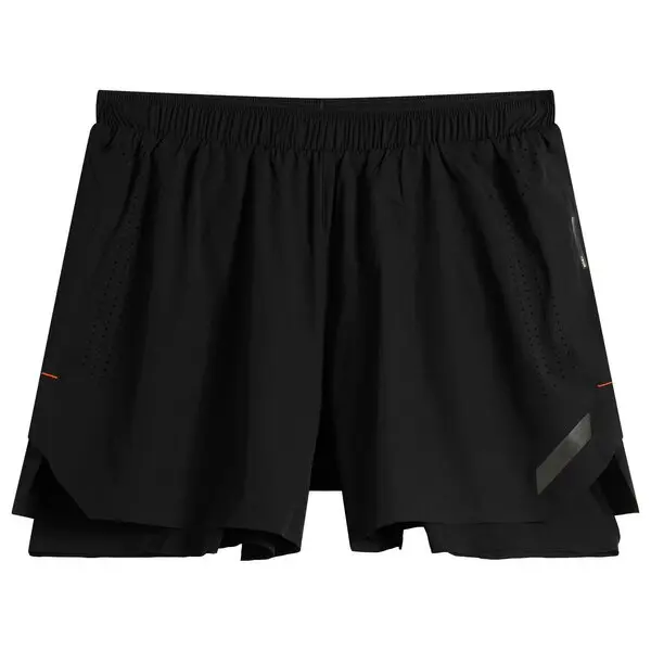 SOAR Dual Run Shorts - Black