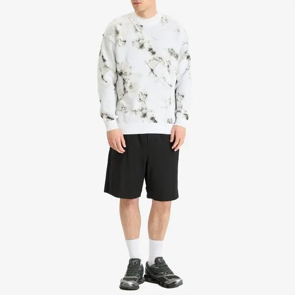 UNIFORM EXPERIMENT Marble Jacquard Knit Sweater