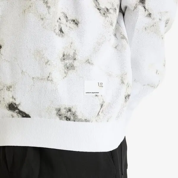 UNIFORM EXPERIMENT Marble Jacquard Knit Sweater
