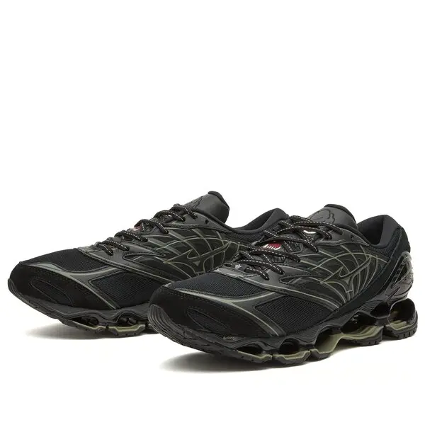 Mizuno X Maharishi Wave Prophecy Ls Sneakers - Black