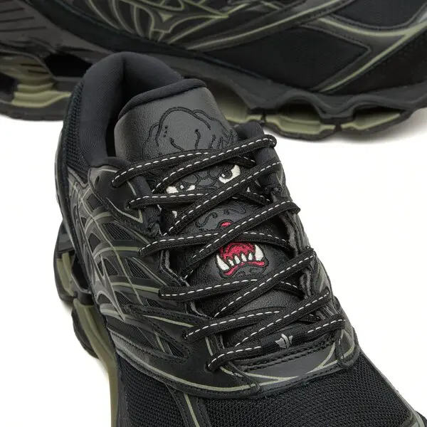 Mizuno X Maharishi Wave Prophecy Ls Sneakers - Black