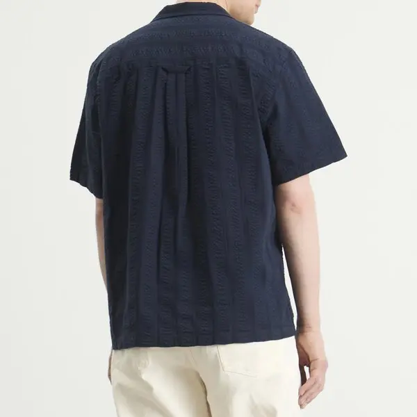 FORET Peer Jacquard Stripe Vacation Shirt