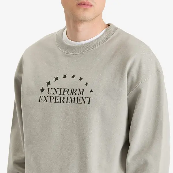UNIFORM EXPERIMENT Stencil Logo Sweatshirt