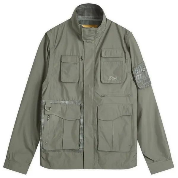 DIME Zip-off Fishing Jacket - Olive