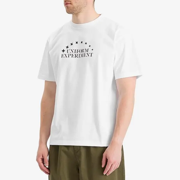 UNIFORM EXPERIMENT Stencil Logo T-shirt