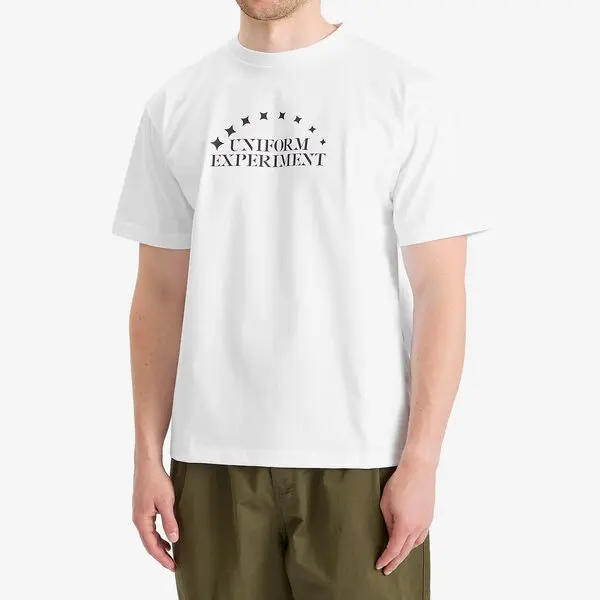 UNIFORM EXPERIMENT Stencil Logo T-shirt