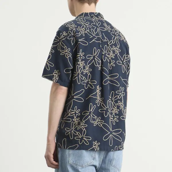 FORET Peer Embroidery Regular Fit Ss Shirt