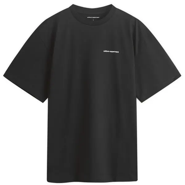 UNIFORM EXPERIMENT Code Logo T-shirt - Black