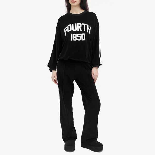 4TH & RECKLESS Cadie Velour Sweatshirt
