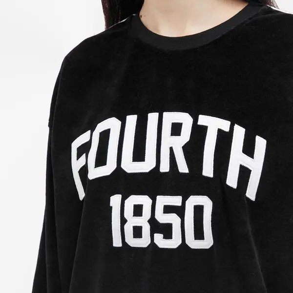 4TH & RECKLESS Cadie Velour Sweatshirt