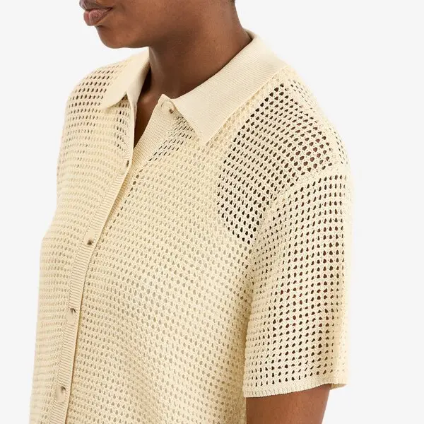 Good American Crochet Shirt