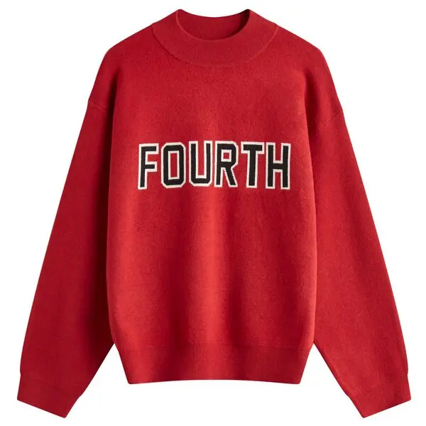 4TH & RECKLESS Lidia Knit Jumper - Red