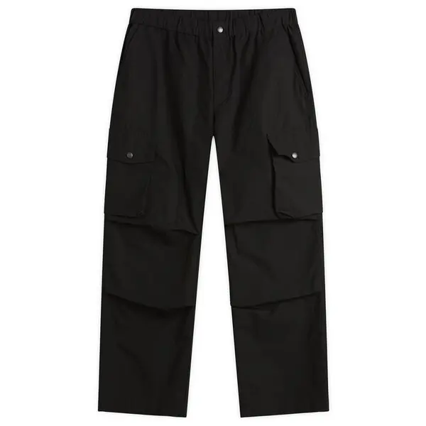 SNOW PEAK Light Dobby Cloth Trousers - Black