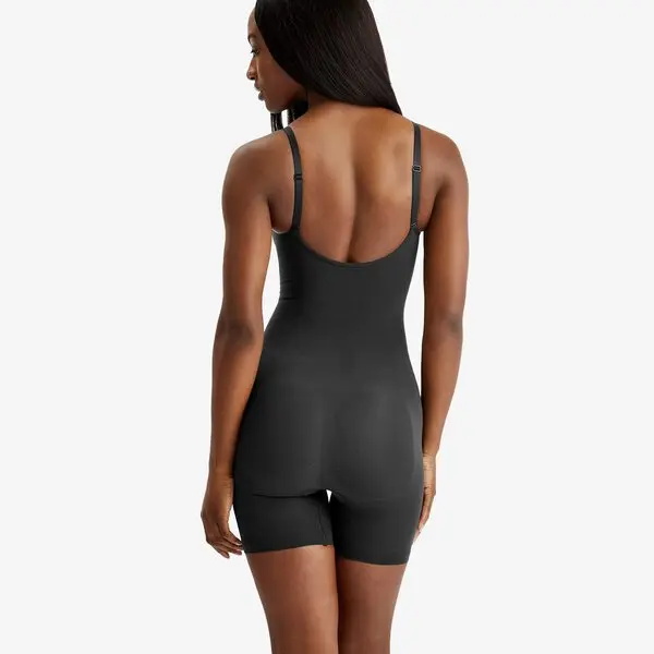 SKIMS Seamless Sculpt Bodysuit Mid-thigh W/ Open Gusset
