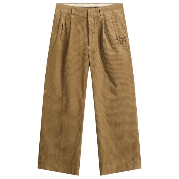 HUMAN MADE Corduroy Pleated Trousers - Beige