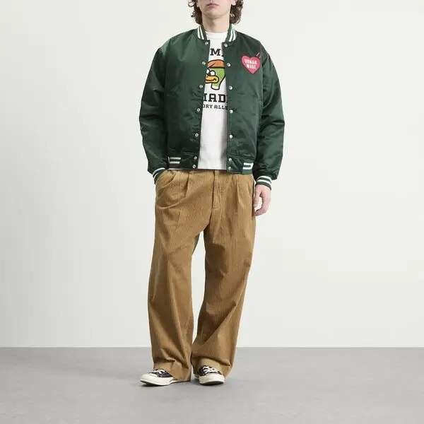 HUMAN MADE Corduroy Pleated Trousers