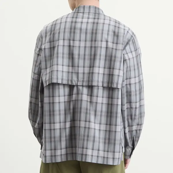 SNOW PEAK Fade Check Breezy Shirt