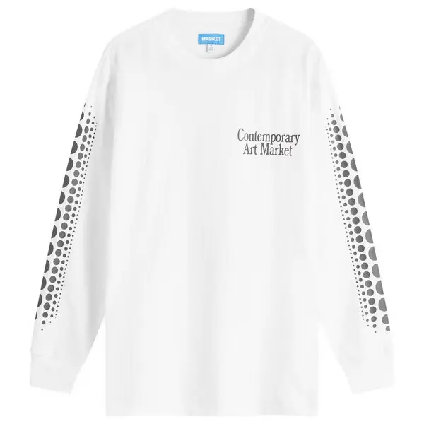 MARKET Infinity Gourd Ls T-shirt - White