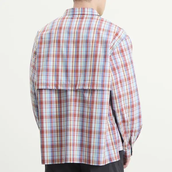 SNOW PEAK Fade Check Breezy Shirt