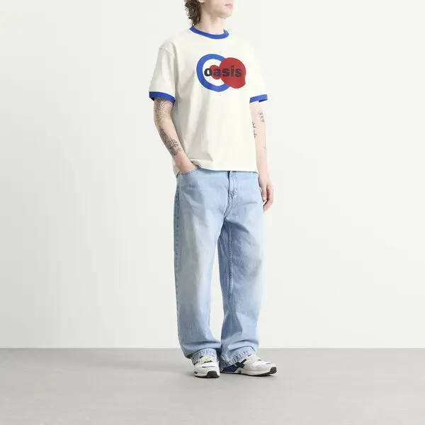 PLEASURES X Oasis 1996 Ringer Shirt