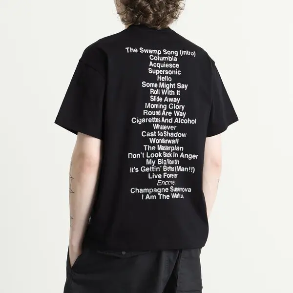 PLEASURES X Oasis All Access T-shirt