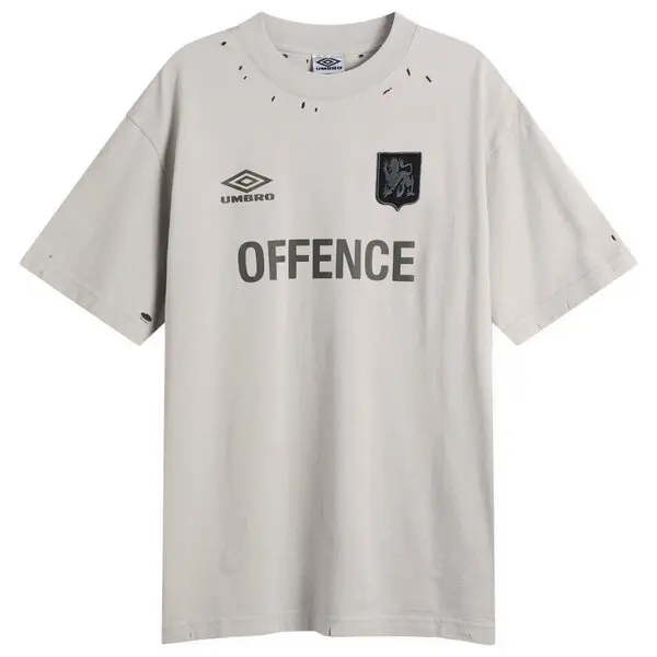 UMBRO BY SLAM JAM Offence Defence T-shirt - Light Grey