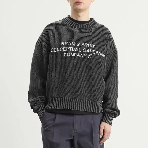 BRAM'S FRUIT Stamp Knit