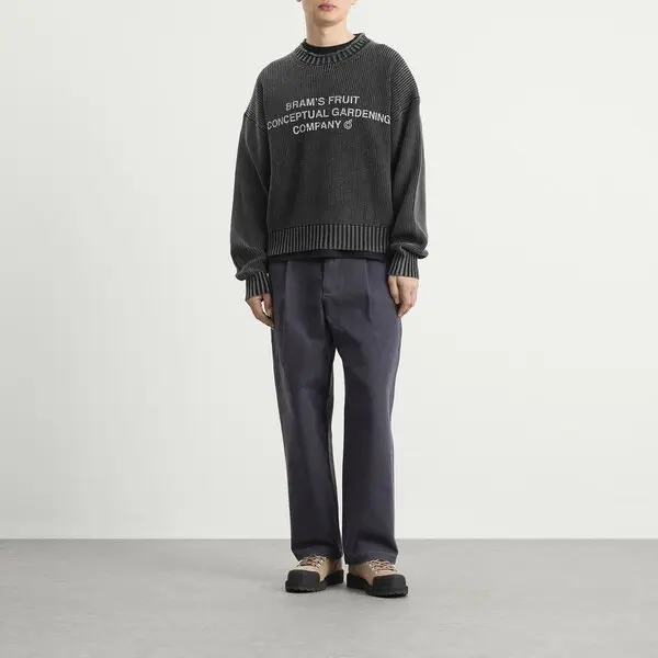 BRAM'S FRUIT Stamp Knit
