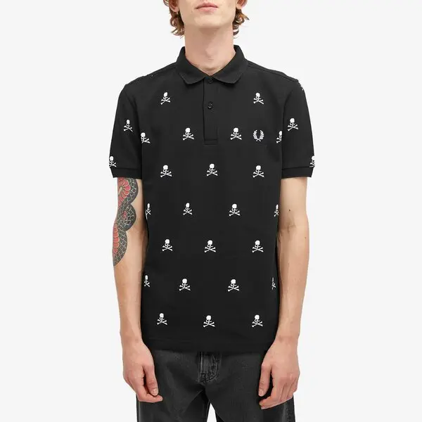 Fred Perry X Mastermind Skull Polo Shirt