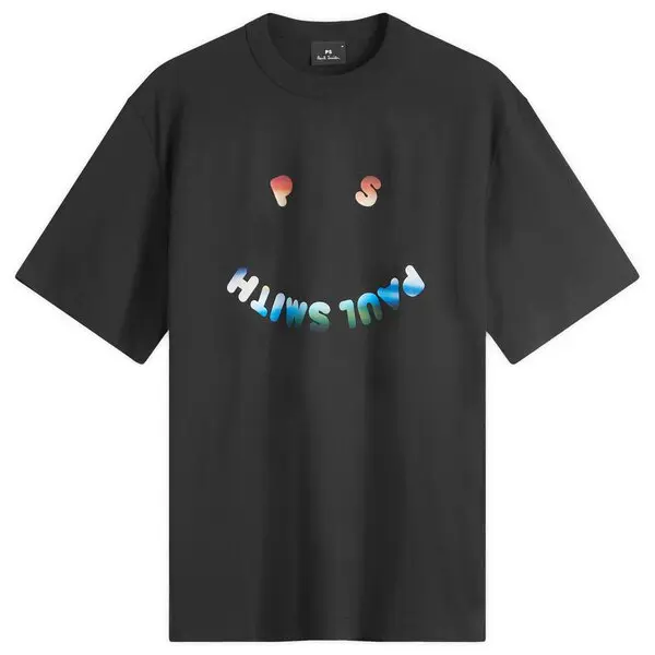 Paul Smith Ps Happy T-shirt - Black