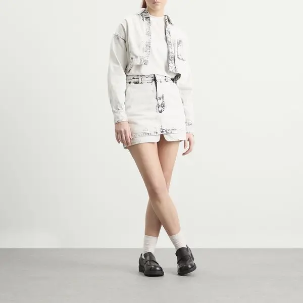 Toga Denim Mini Skirt