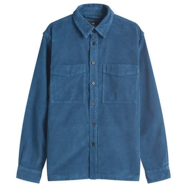 Paul Smith Corduroy Shirt Jacket - Navy