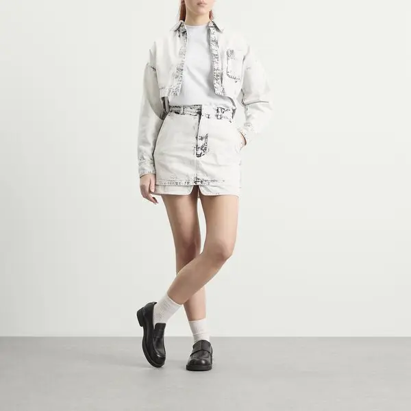 Toga Denim Short Shirt