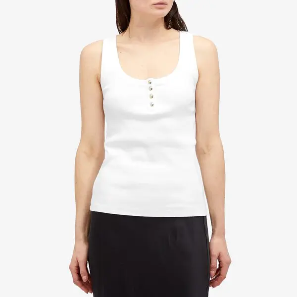 ANINE BING Alessia Tank Top - Ivory