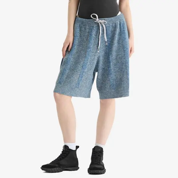 MAISON MARGIELA Knitted Shorts In Stripe