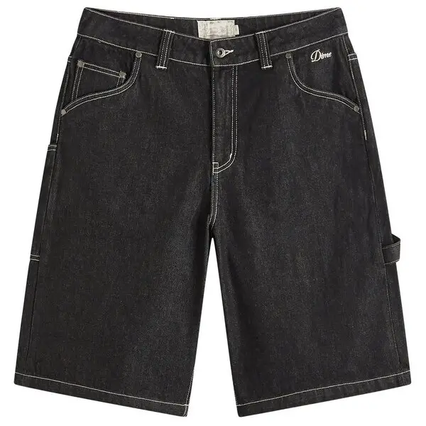 DIME Classic Denim Shorts - Black Washed