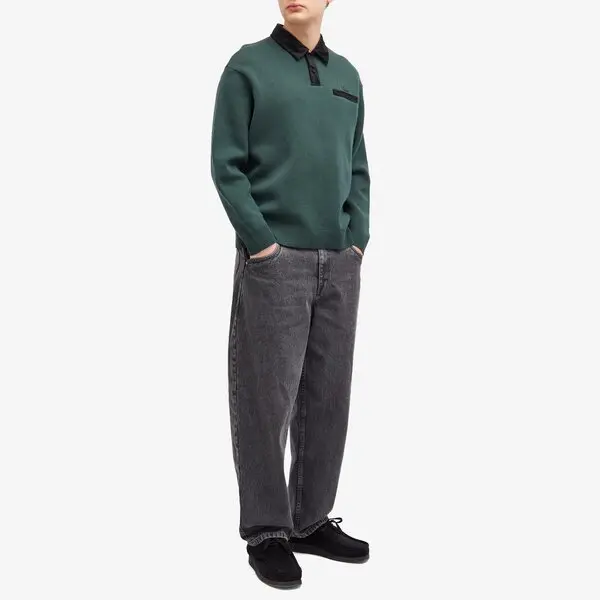 DIME Casino Knit Rugby Polo