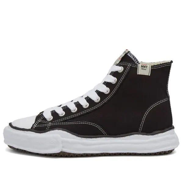 Mihara Yasuhiro Original Sole Canvas Hi Sneaker - Black