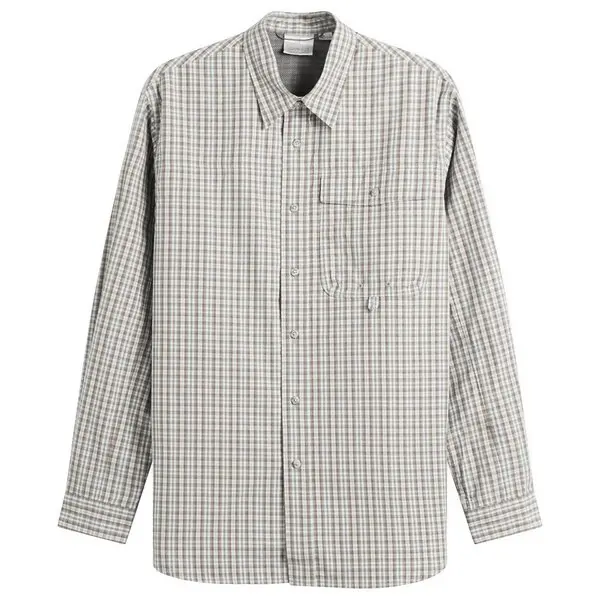 Gramicci Poplin Millwood Shirt In | Size: | 100% Cotton | End Clothing - Brown