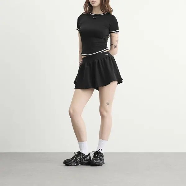 TALA Ultralite Active Contrast Stitch Tee