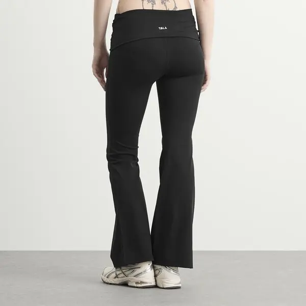 TALA Dayflex Fold Waist Flare Trousers