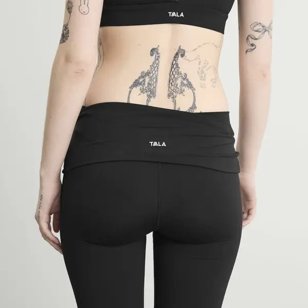 TALA Dayflex Fold Waist Flare Trousers