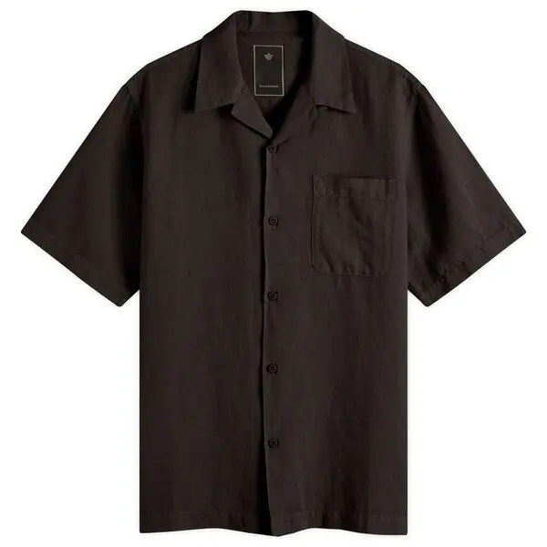 MAHARISHI Hemp Vacation Shirt - Black