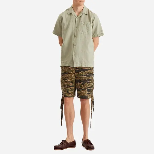 MAHARISHI Hemp Vacation Shirt - Sage