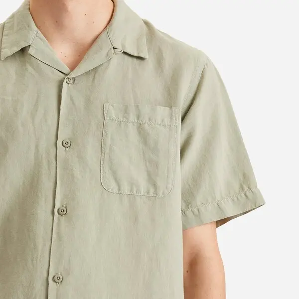MAHARISHI Hemp Vacation Shirt - Sage