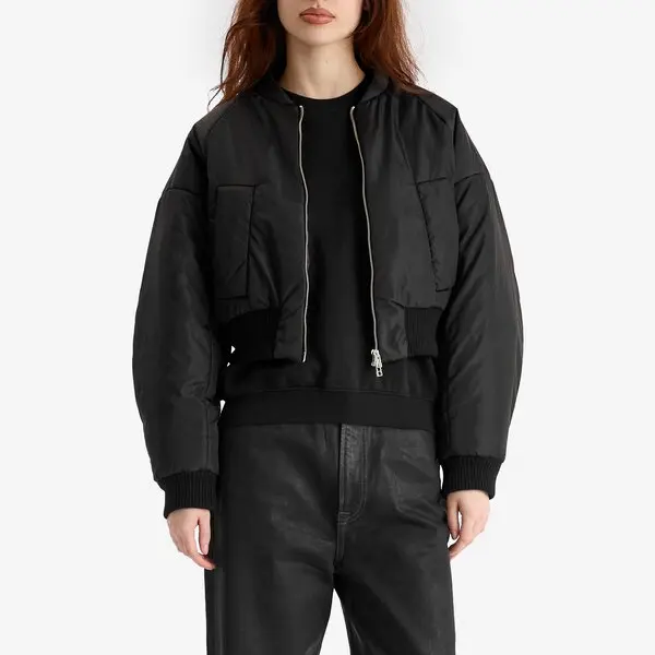KASSL EDITIONS Cropped Bomber Jacket